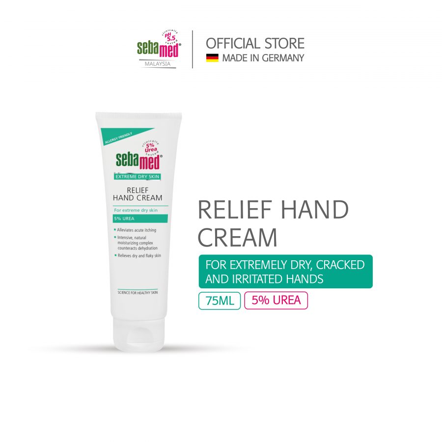 Sebamed Extreme Dry Skin Relief Hand Cream 5% Urea 75ml - Sebamed Malaysia