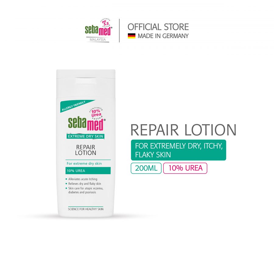 Sebamed Extreme Dry Skin Repair Lotion 10% Urea 200ml - Sebamed Malaysia